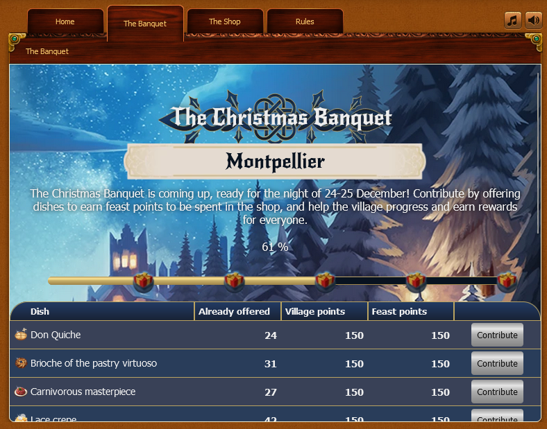 Christmas banquet - Official Wiki of the Renaissance Kingdoms